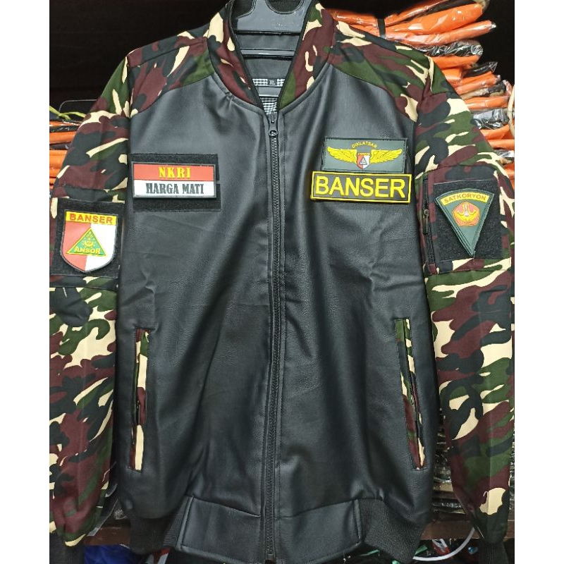 Jual JAKET BOMBER BANSER | Shopee Indonesia