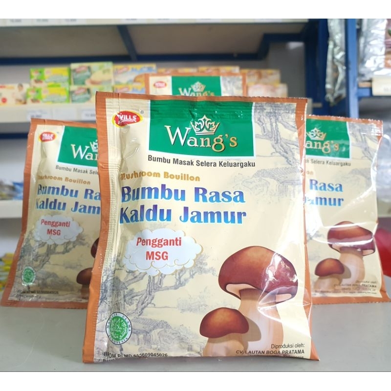 Jual Wang's Kaldu Jamur 40Gr / Kaldu Jamur Wangs 40Gr / Bumbu Rasa ...