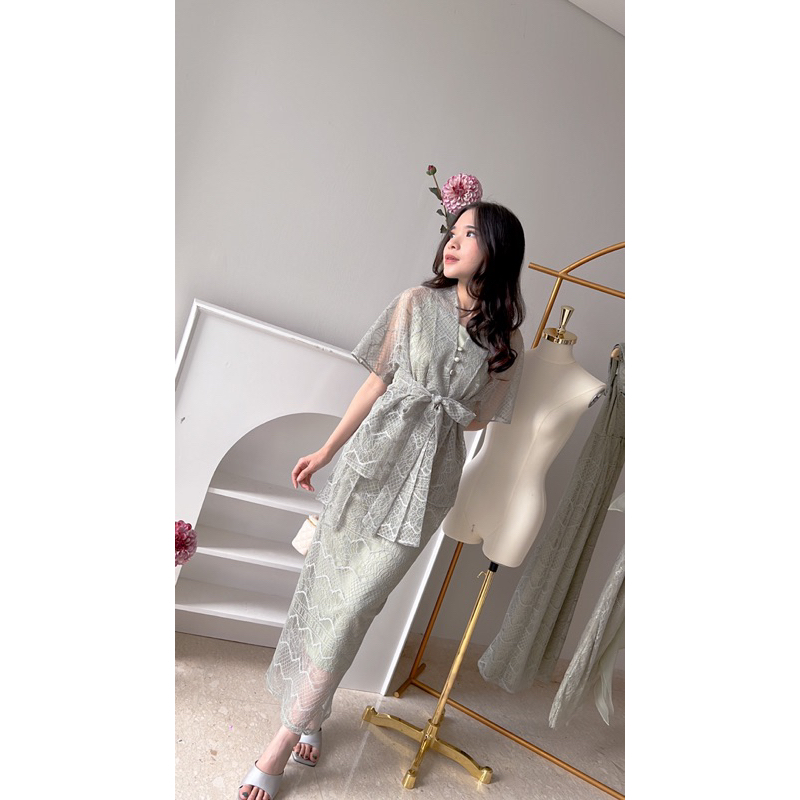 Jual CALAYA SET - SCARLETTERTW/TOP&SKIRT/ATASAN & BAWAHAN/MIDI DRESS ...