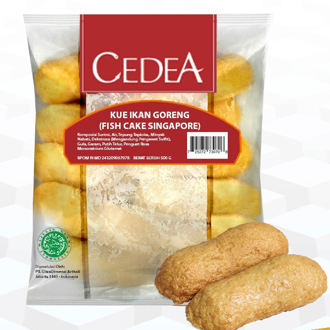 Jual Cedea Fish Cake Singapore 500gr | Shopee Indonesia