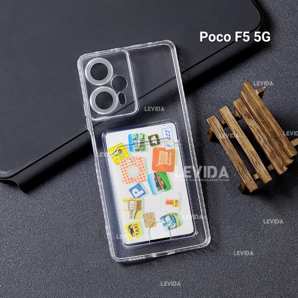 Jual Clear Card Slot Kartu Bening Case Poco F5 5G | Shopee Indonesia