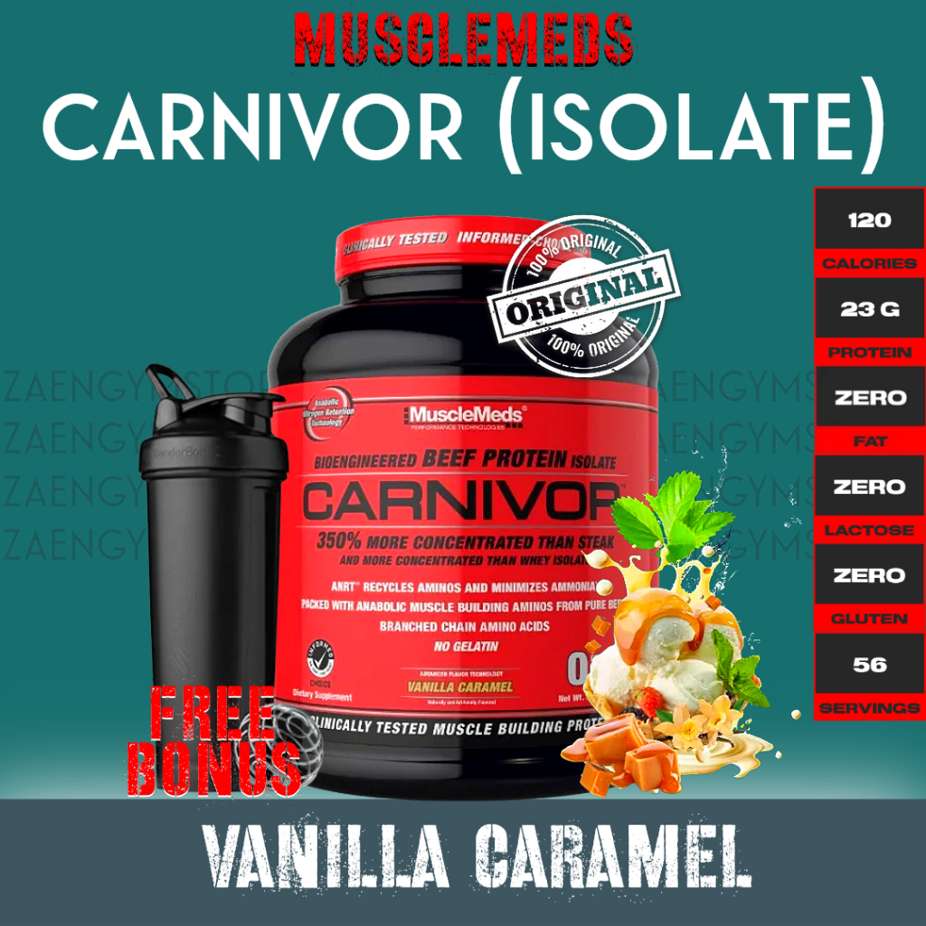 Jual MUSCLEMEDS CARNIVOR BEEF PROTEIN ISOLATE 4LBS | Shopee Indonesia
