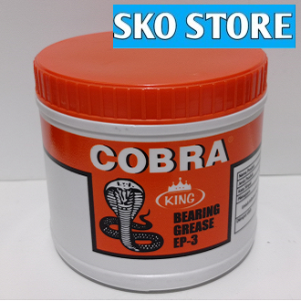 Jual Stempet Grease COBRA KING Orange Oren Bearing Greese EP-3 Gemuk ...
