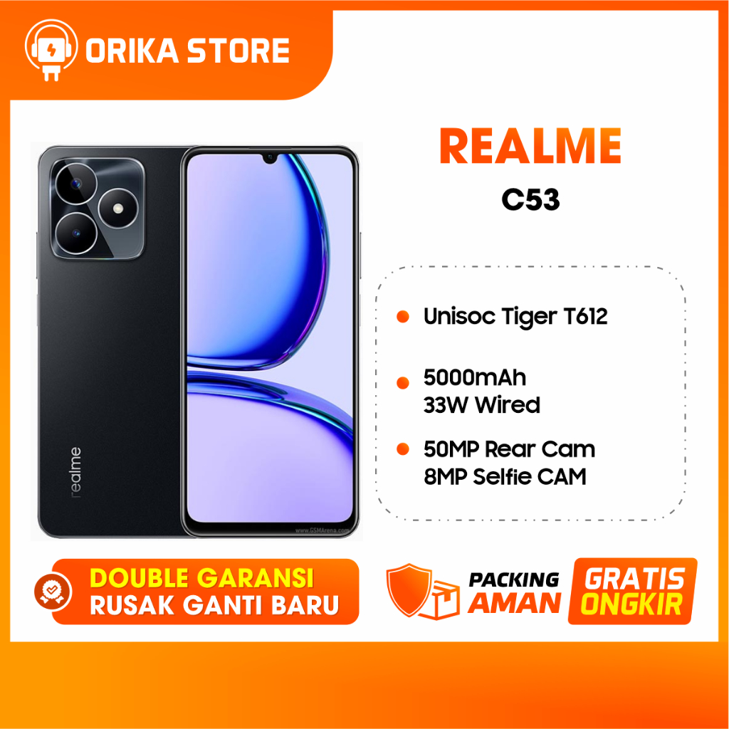 Jual Realme C53 6/128GB NFC [+6GB Extended Ram] Original Garansi Resmi ...