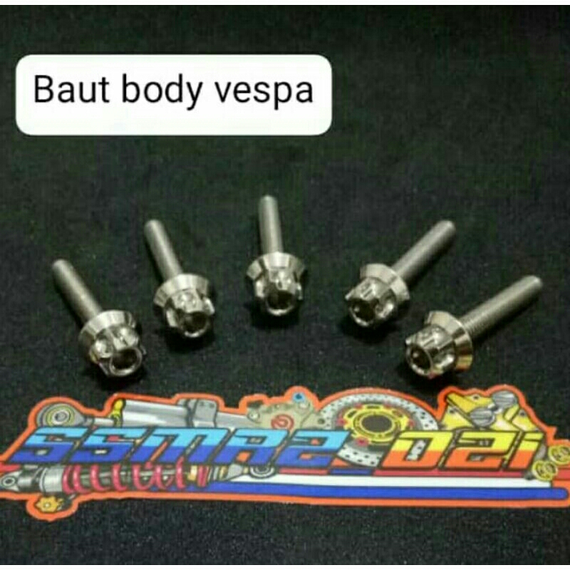 Jual baut body vespa matic(model blimbing) | Shopee Indonesia