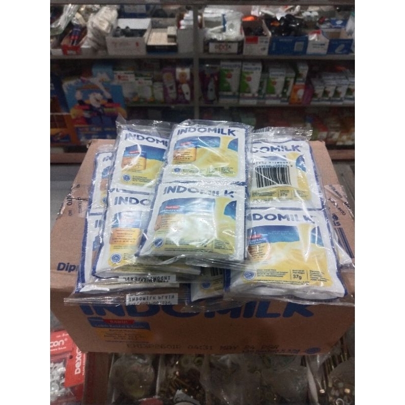 Jual Susu Kental manis Indomilk Sachet 37 g tersedia rasa coklat dan ...