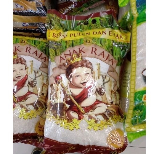 Jual Beras Anak Raja Pulen dan Enak 5 kg 5kg | Shopee Indonesia