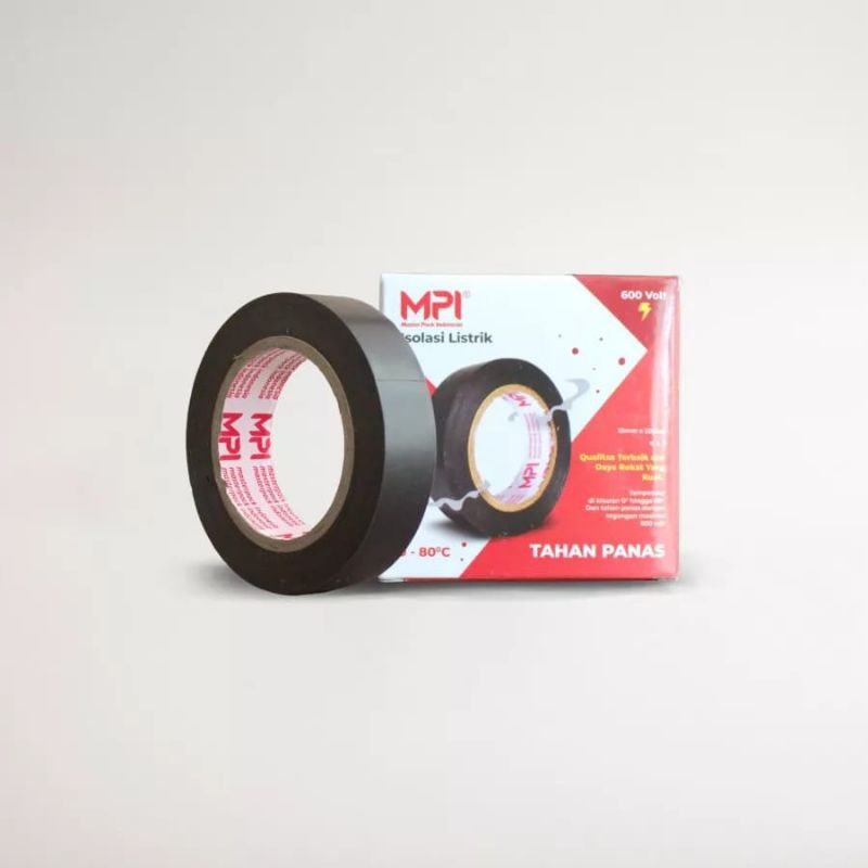 Jual Isolasi Listrik - Electrical Tape - Isolasi Listrik Hitam | Shopee ...