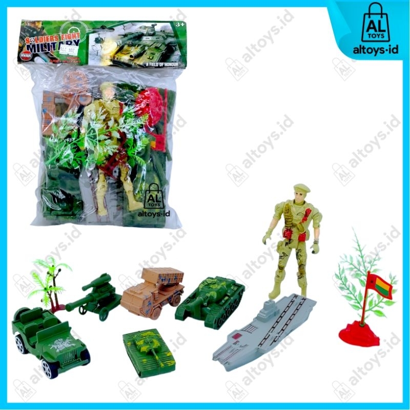 Jual MAINAN FIGUR TENTARA + ACECORIES MOBIL TRUCK TANK MAINAN FIGUR TENTARA MAINAN TENTARA ...