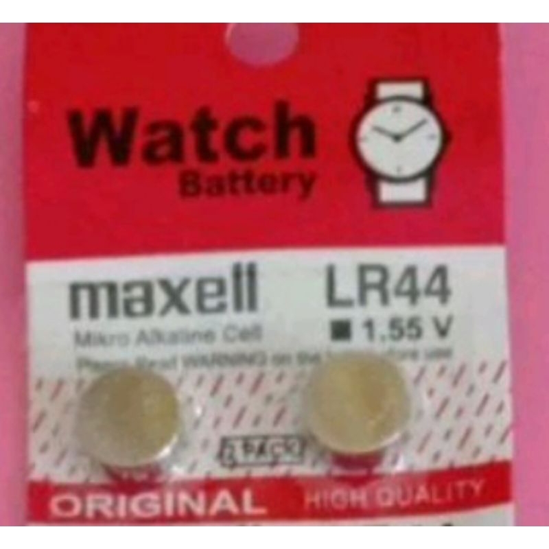 Jual Baterai Maxell Micro Alkaline Cell LR44 (per 2 biji) | Shopee Indonesia