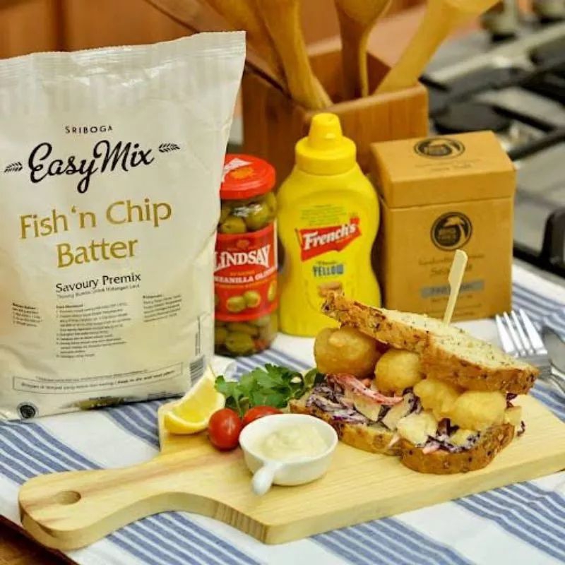 Jual Sriboga Easy mix fish n Chips 1kg X10 ( 10 kg ) | Shopee Indonesia