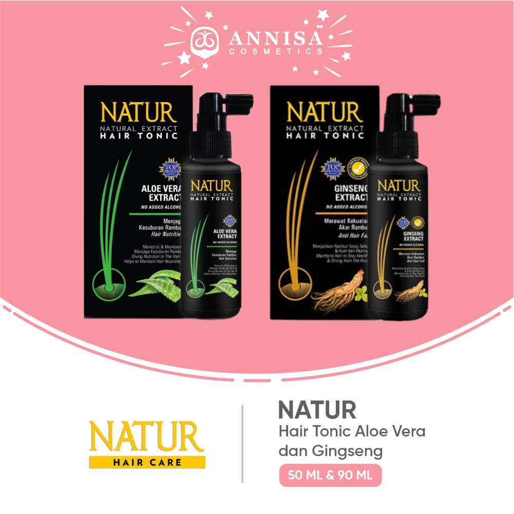 Jual Natur Hair Tonic Gingseng dan Aloe Vera - Tonik Rambut Rontok ...