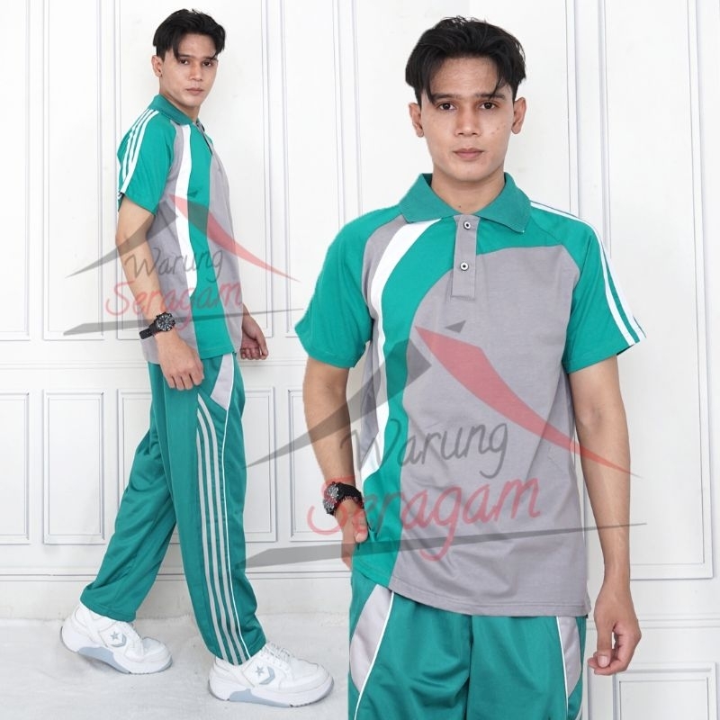 Jual Baju Olahraga Pria Setelan Training Lengan Pendek Wanita | Shopee ...