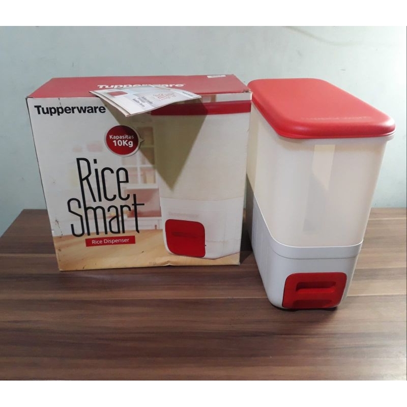 Jual RICE SMART/RICE DISPENSER/TEMPAT BERAS TUPPERWARE | Shopee Indonesia
