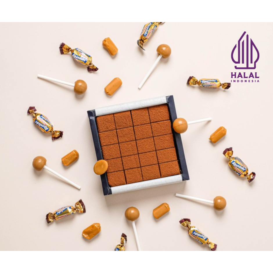 Jual Falala Caramel Chocolate Small Box | Japanese Nama Chocolate ...