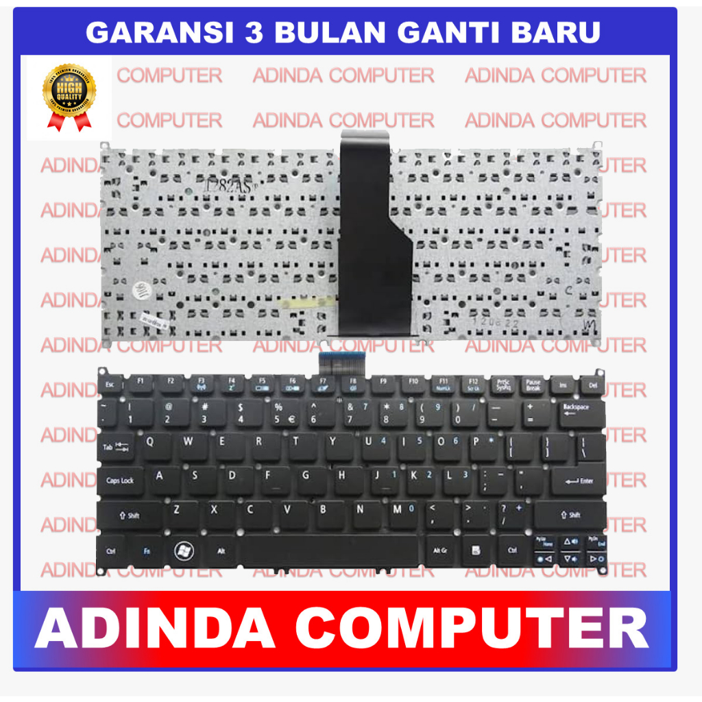 Jual Keyboard Acer Aspire One V5-121 V5-123 V5-131 V5-122 V5-122P V5 ...