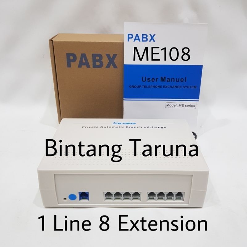 Jual Pabx 108 Excelltel ME108 Pabx 1 line 8 extension Excelltel ME108 ...