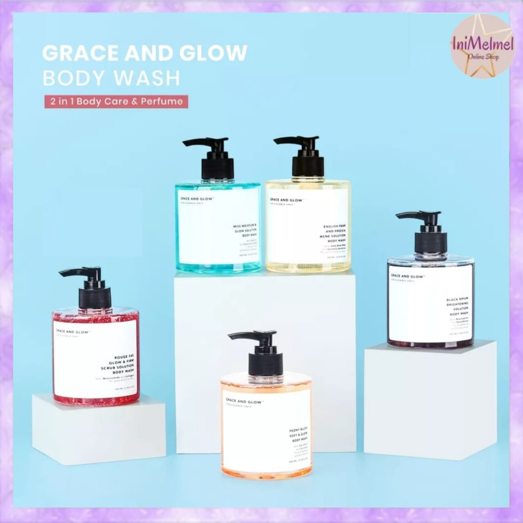 Jual Grace and Glow Body Wash | Sabun Mandi 400 ML | Shopee Indonesia