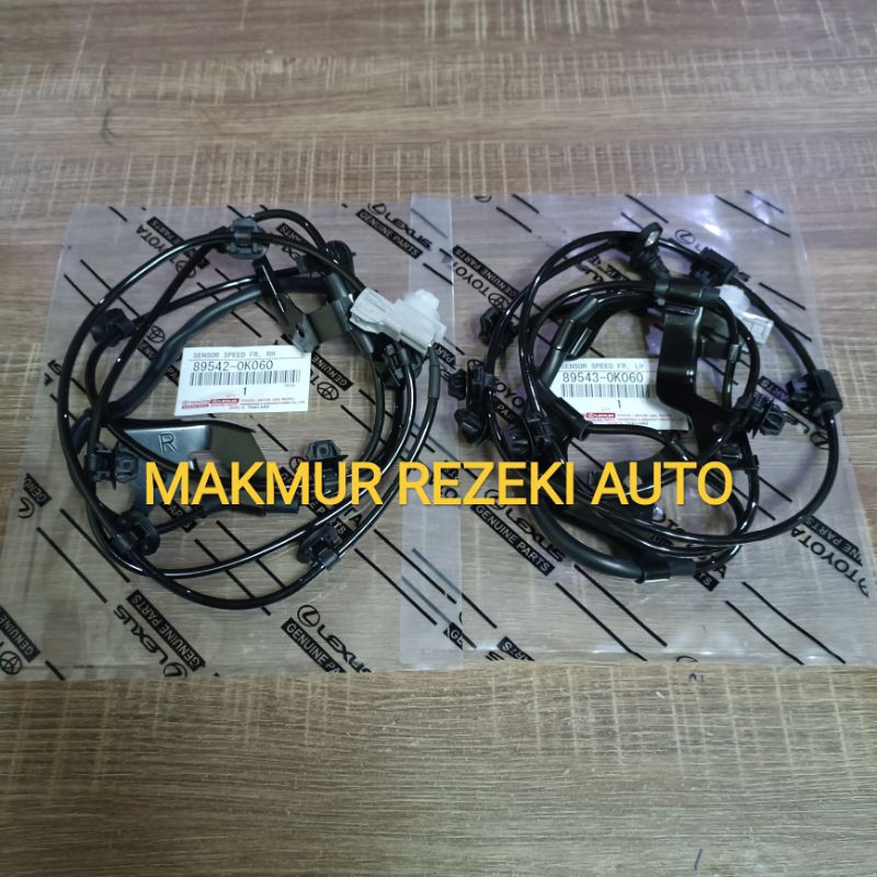 Jual SENSOR SPEED SENSOR ABS DEPAN TOYOTA HILUX REVO 2016 UP 1SET(LH/RH ...