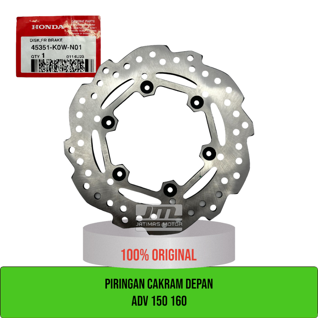 Jual Piringan cakram depan adv 150 160 45351-K0W-N01 | Shopee Indonesia