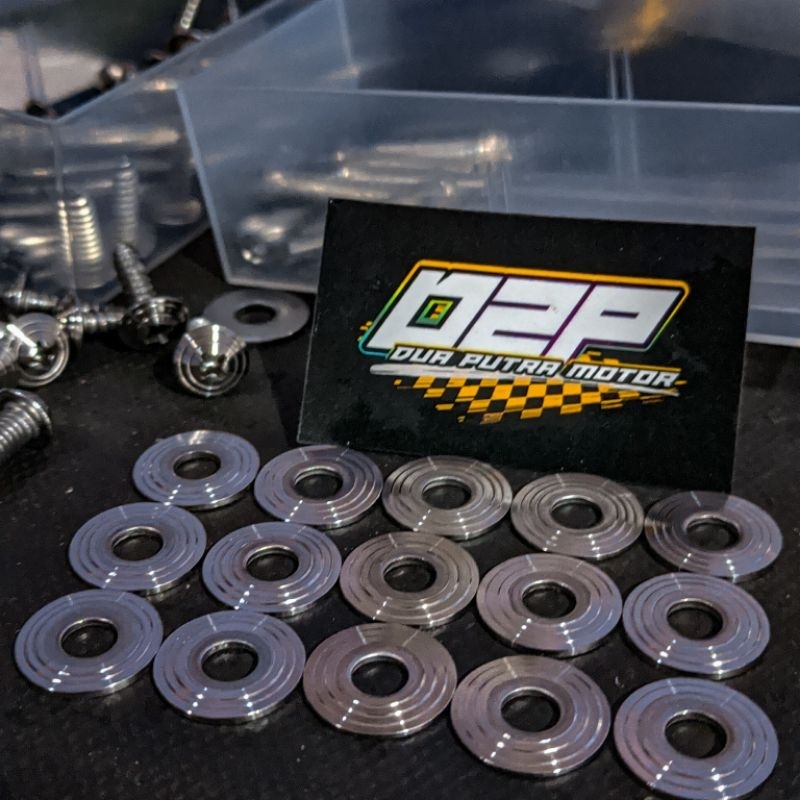 Jual ring baut 10 ,ring m6 lebar stainless handmade custom | Shopee ...