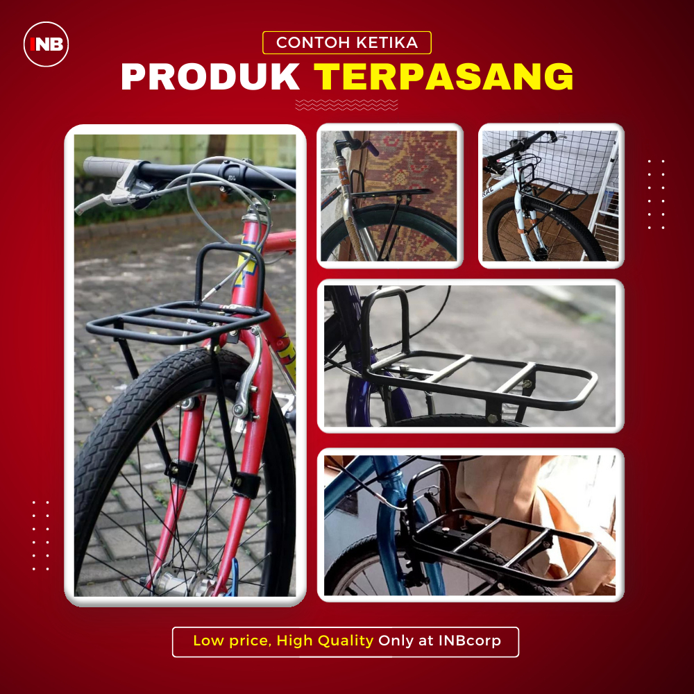 Jual RAK PANNIER DEPAN SEPEDA CLASIC / FRONT RACK Keranjang sepeda ...