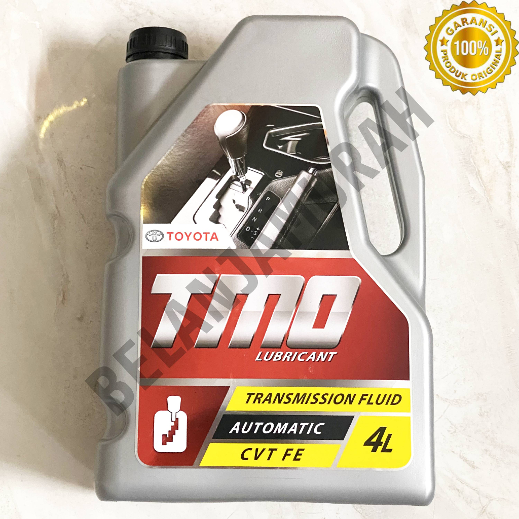 Jual Oli Transmisi Automatic Matic Toyota TMO CVT FE Galon 4 Liter 100% ASLI ORIGINAL | Shopee ...