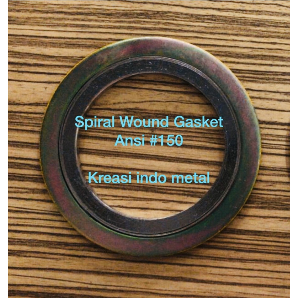 Jual Spiral Wound Gasket 3 inch - ( 3” ) SWG Ansi # 150 - ( SS 304 - CS ...