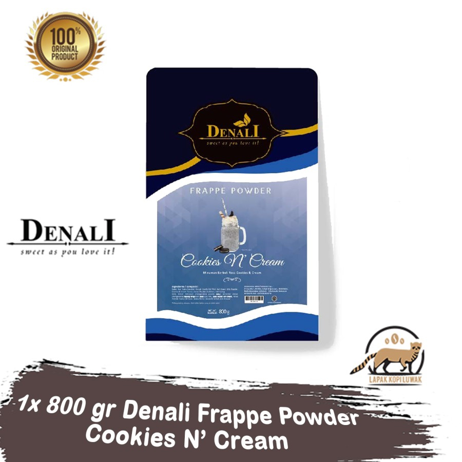 Jual Denali Powder All Variant - Red Velvet, Matcha, Cocoa Signature ...
