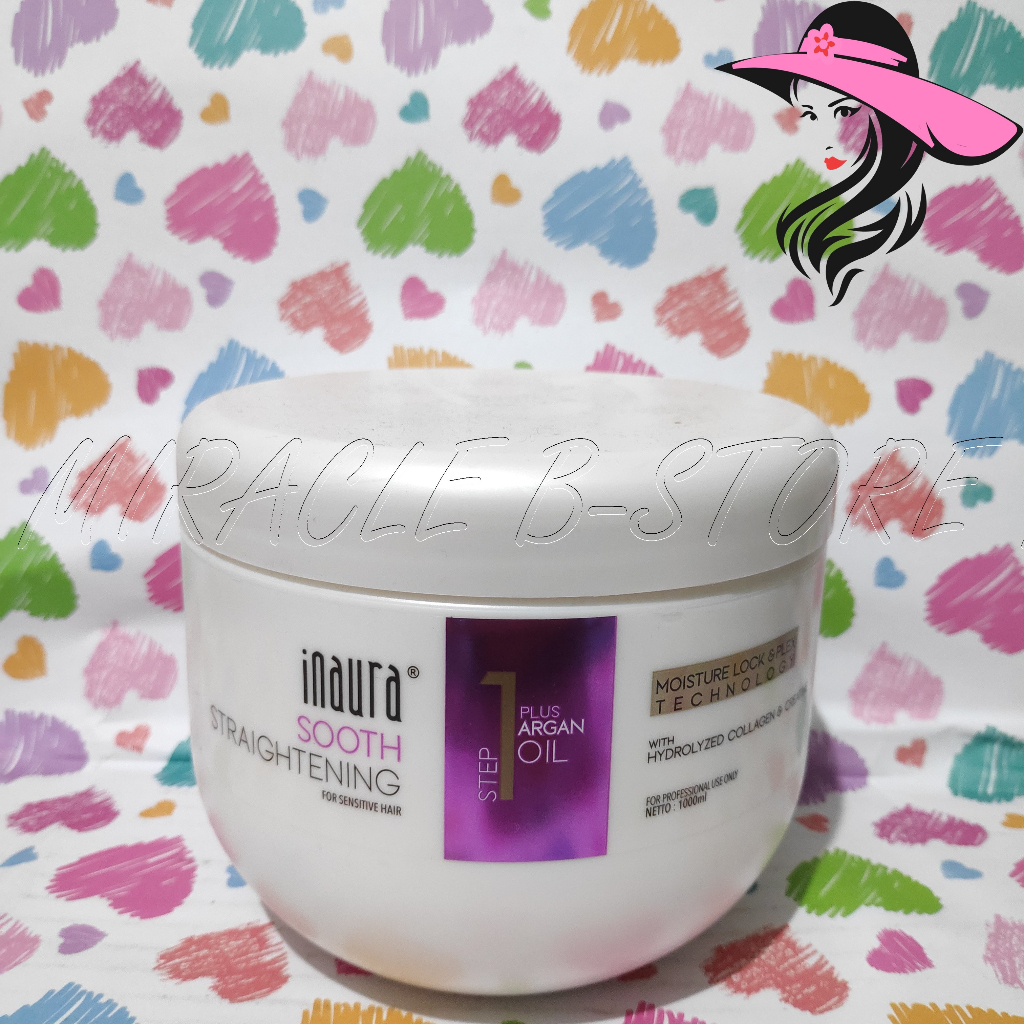 Jual INAURA STRAIGHTENING STEP 1 1000 ML PREMIUM SMART / SMART / SMOOTH ...