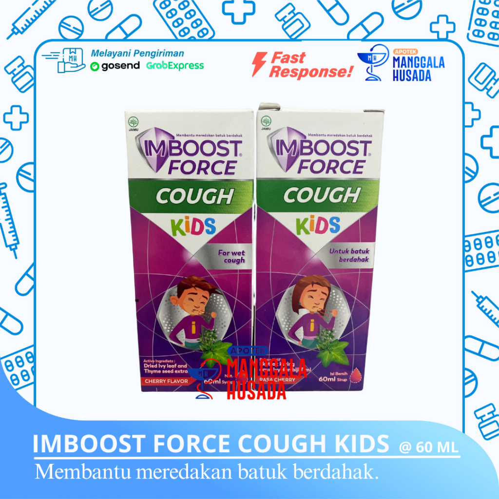 Jual IMBOOST FORCE COUGH KIDS SIRUP @ 60 ML | Shopee Indonesia