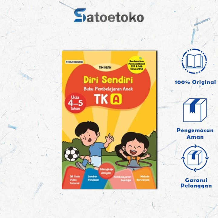 Jual Diri Sendiri, Buku Pembelajaran Anak TK-A, Usia 4-5 Tahun | Shopee ...