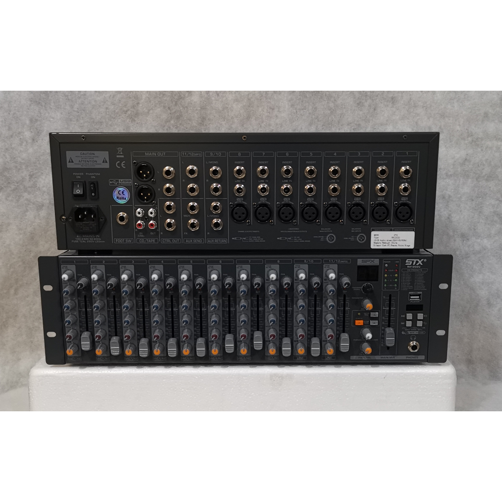 Jual Mixer Professional 12 Channel Merk STX | Shopee Indonesia