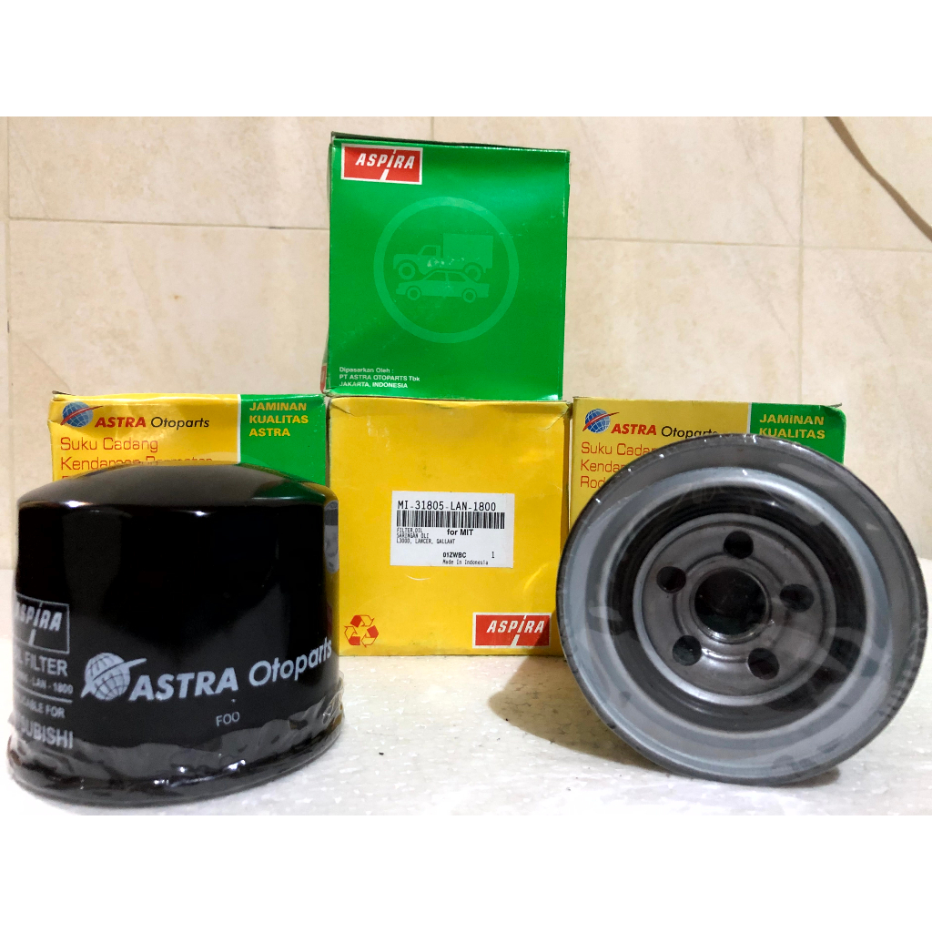 Jual Oil Filter/ Saringan Oli merk ASPIRA MITSUBISHI L300 BENSIN ...