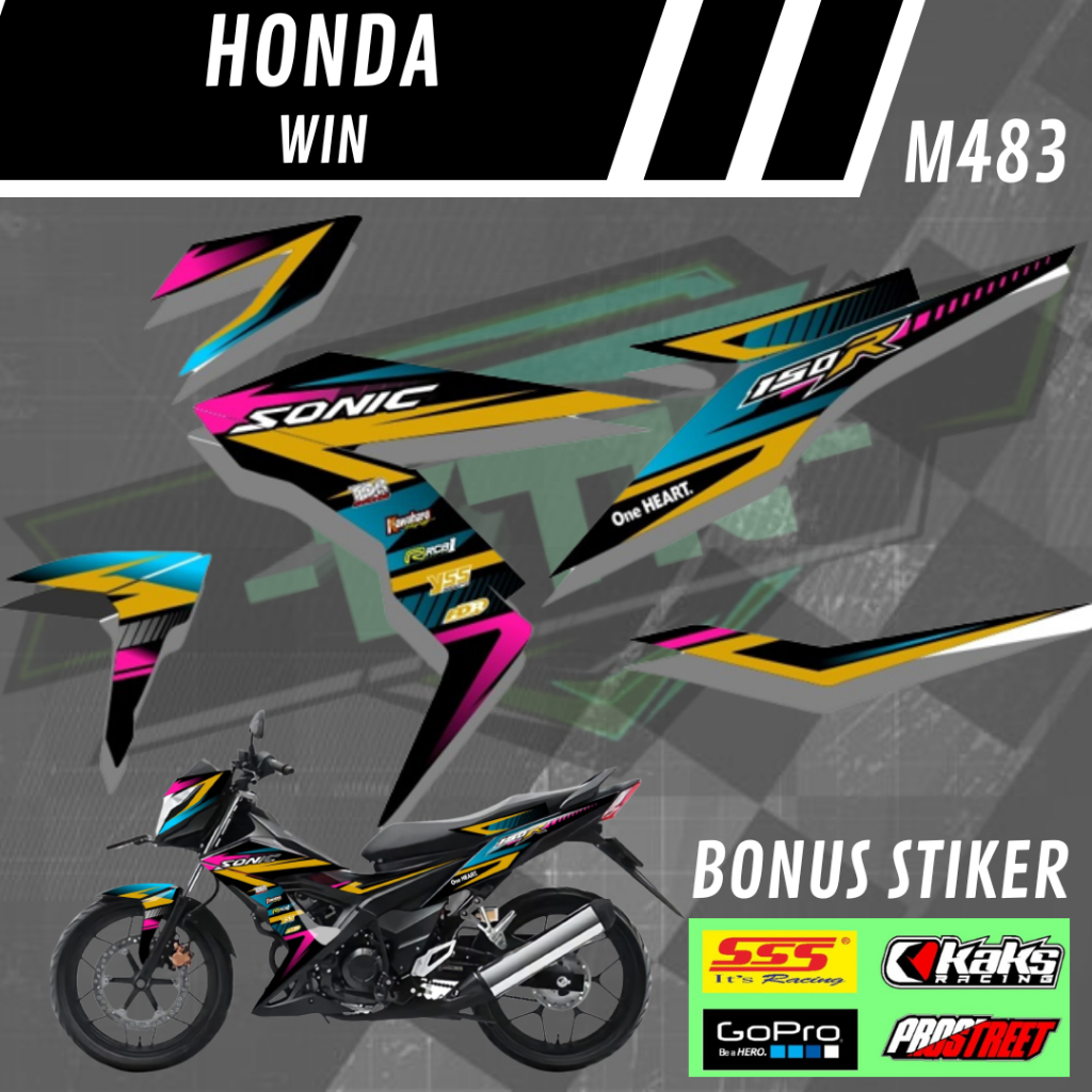 Jual List Sticker Variasi Lis Stiker Striping Les Pelindung Bodi ...