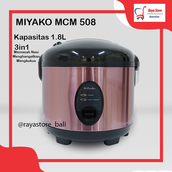 Jual Magic com miyako 1,8Liter MCM-508SBC | Shopee Indonesia