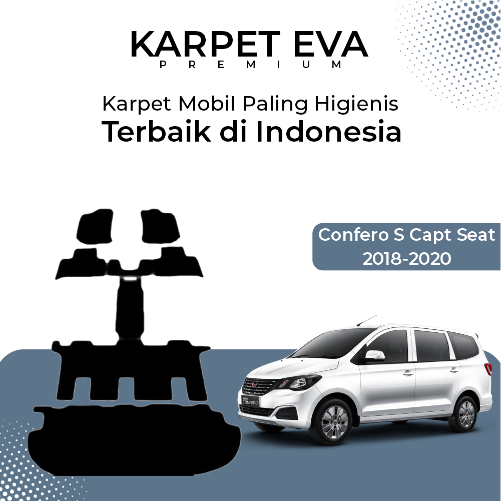 Jual Karpet Mobil Confero S Capt Seat th 2018-2020 Karpet Eva Premium 1 ...