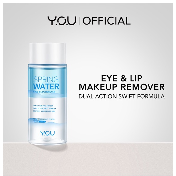 Jual YOU ( Y.O.U ) Spring Water Eyes & Lips Remover 80ml | Shopee Indonesia