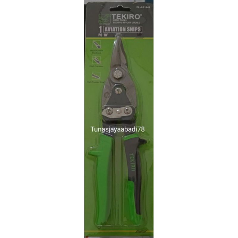 Jual TEKIRO TANG SENG LURUS 10" / GUNTING SENG / AVIATION SNIPS ...