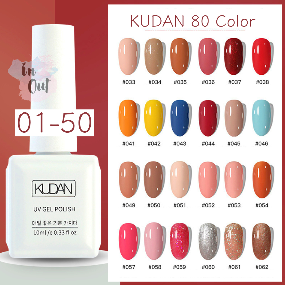 Jual (01-50) KUDAN UV LED Gel Nail Polish Kutek Kuku Gel UV Halal cat ...
