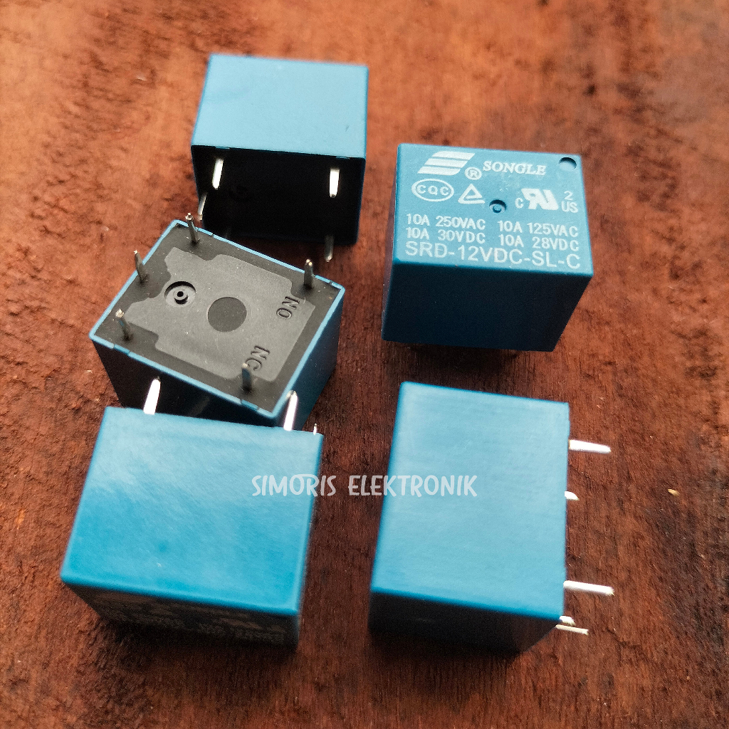 Jual Relay Songle 12v 10A 5 Pin Original | Shopee Indonesia
