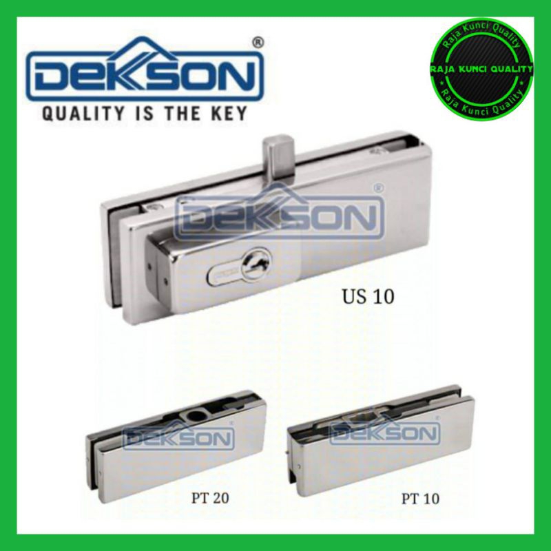 Jual PATCH FITTING DEKSON/ENGSEL FITTING PINTU KACA DEKSON COMPLETE PT10 PT20 US10 | Shopee ...