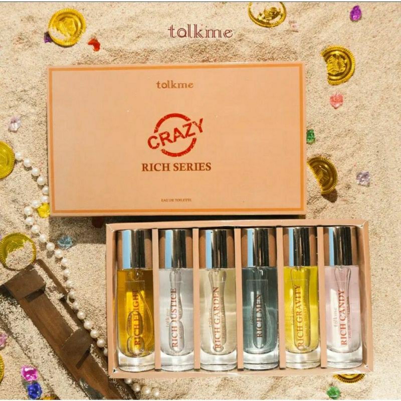 Jual TALKME RICH SERIES ISI 6 PARFUM | PARFUM TALKME RICH SERIES BELI 1 ...