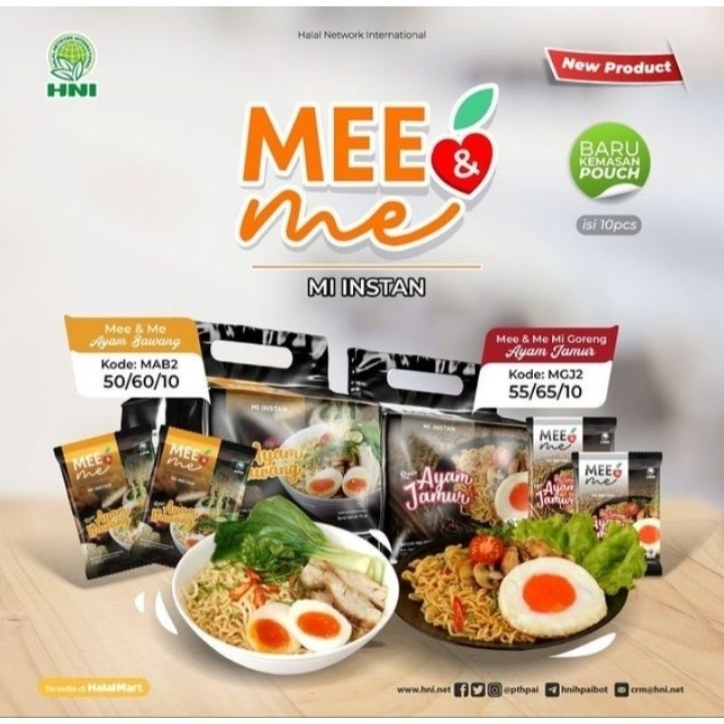 Jual MEE & ME HNI, MIE INSTAN AMAN DAN HALAL, NON MSG DAN GLUTENLESS | Shopee Indonesia