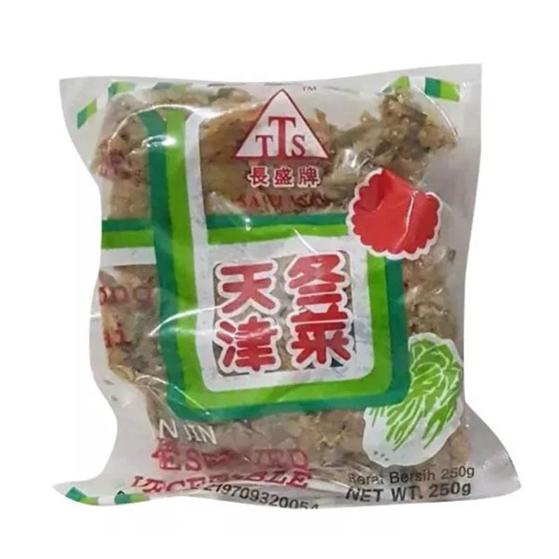 Jual TTS Tian Jin Tongcai Dong Cai Sawi Asin 250 Gram | Shopee Indonesia