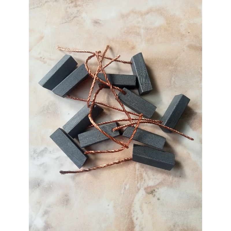 Jual carbon brush motor blower ac bus bis denso ld8 ld8i ld7 sd8(hitam ...