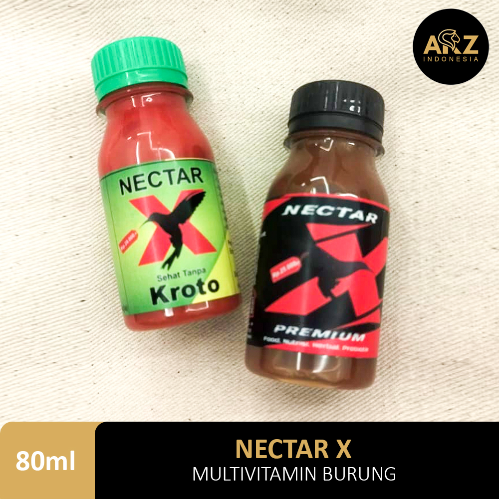 Jual Nectar X Pakan Nutrisi Harian Lomba Burung Pleci Kolibri Nektar ...