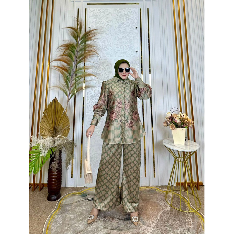 Jual ONE SET TERBARU RAYANZA SET KULOT ORI (READY SIAP KIRIM) | Shopee ...