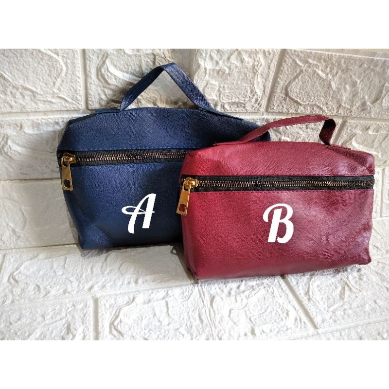 Jual souvenir tas tenteng/pouch tenteng kosmetik/pouch make up/dompet ...