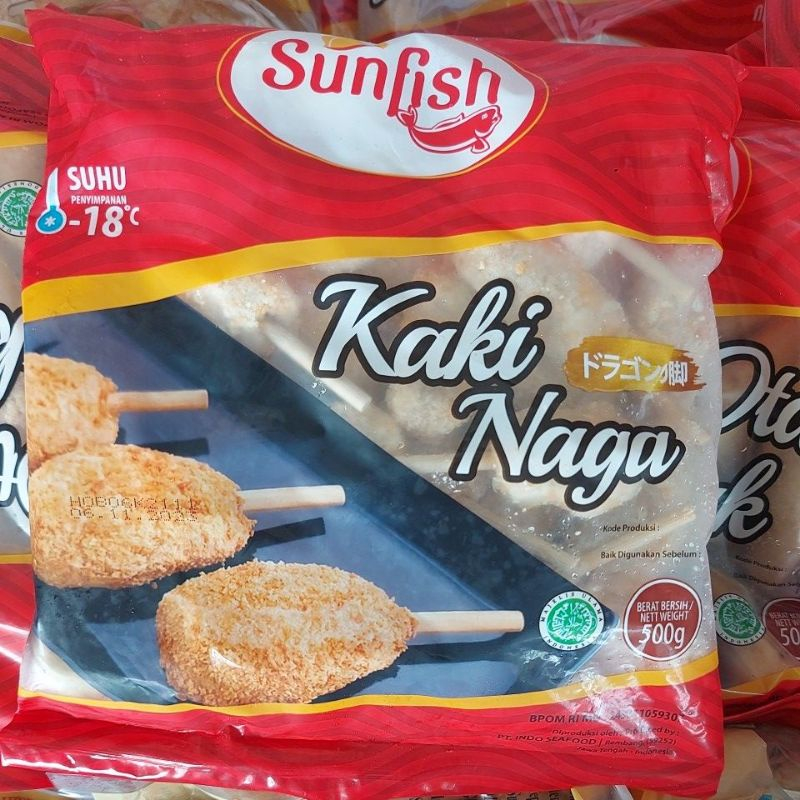Jual Sunfish Kaki Naga 500gr / Smallfood Frozen Food | Shopee Indonesia